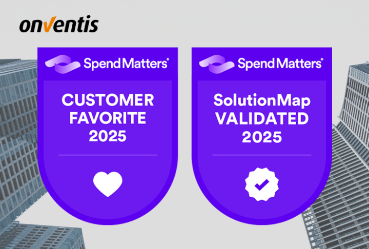 Onventis ontvangt dubbele erkenning in Spend Matters Spring 2025 ...